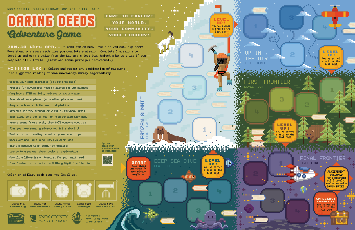 Read City Adventure Begins | Knox County Public Library